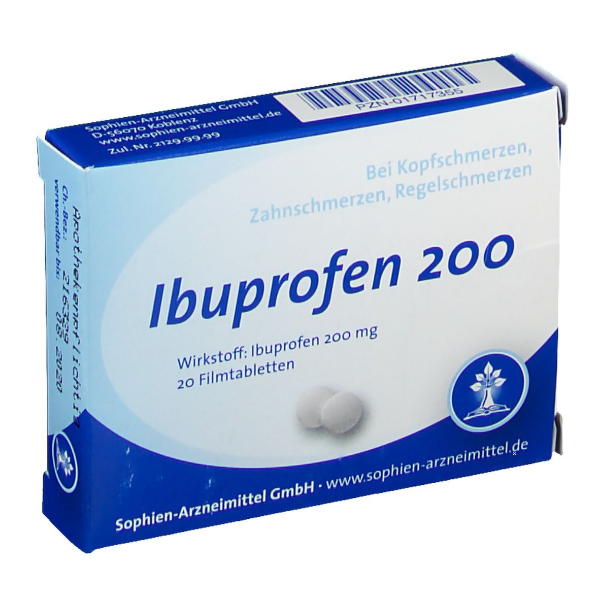 Ibuprofen 200 Filmtabletten 20 St - Shop Apotheke