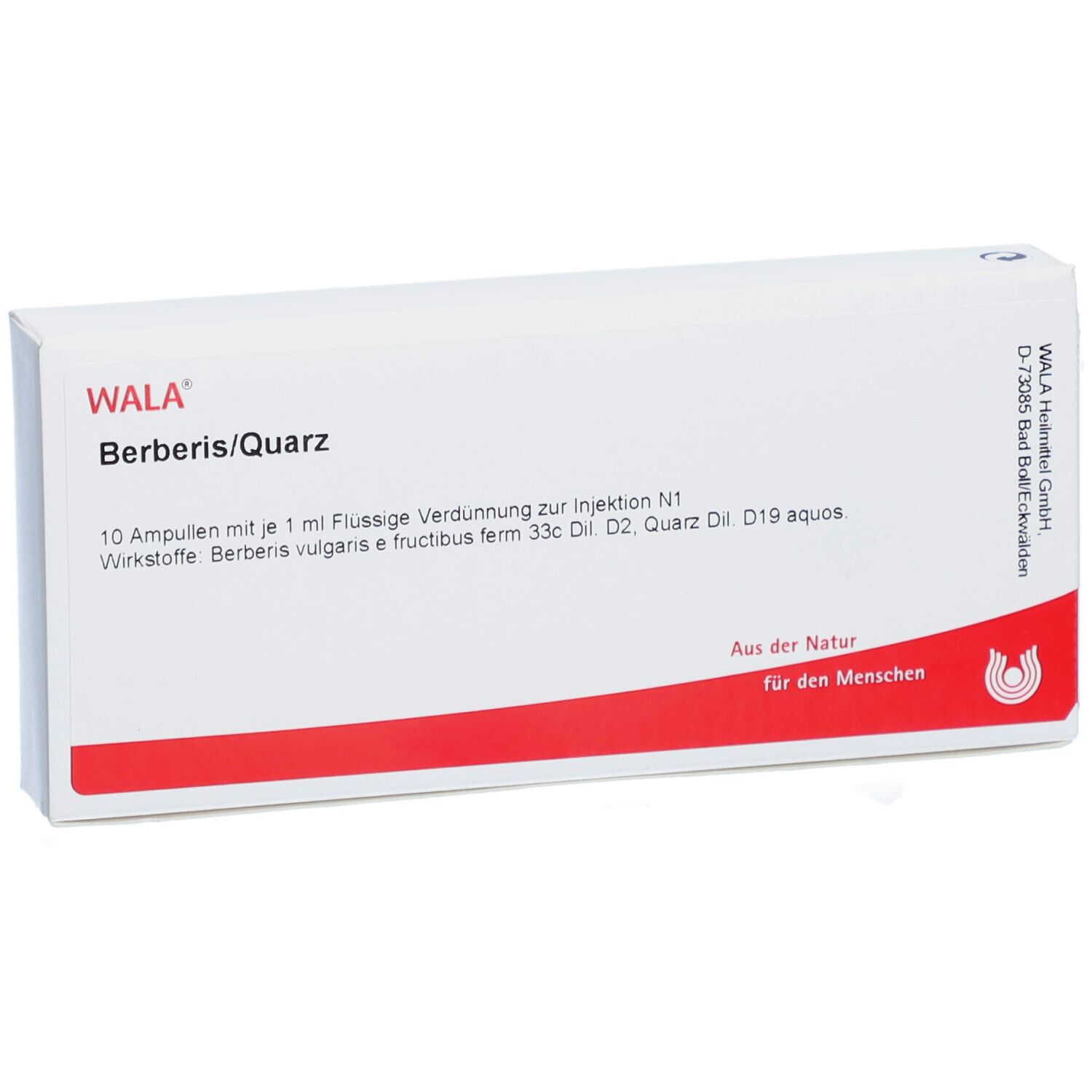 WALA® BERBERIS/QUARZ Amp. 10x1 ml - Shop Apotheke