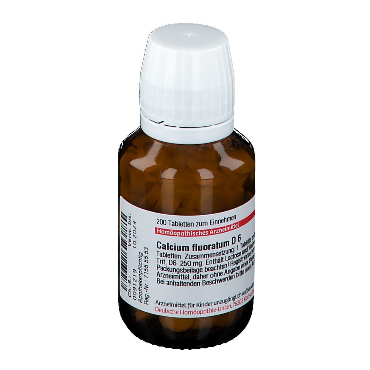 DHU Calcium Fluoratum D6 200 St - shop-apotheke.com