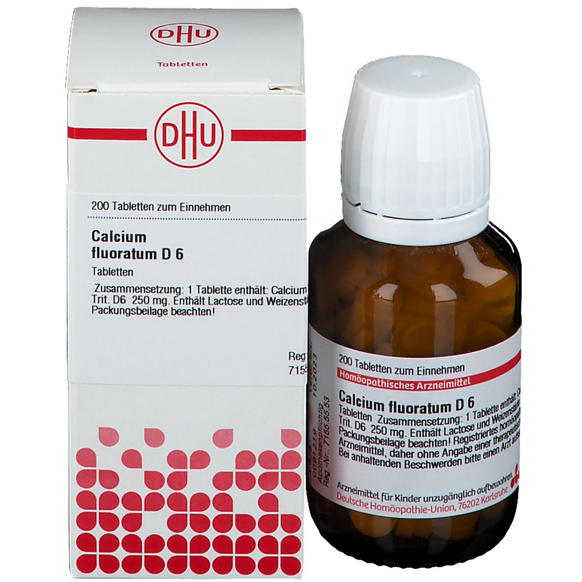DHU Calcium Fluoratum D6 200 St - shop-apotheke.com