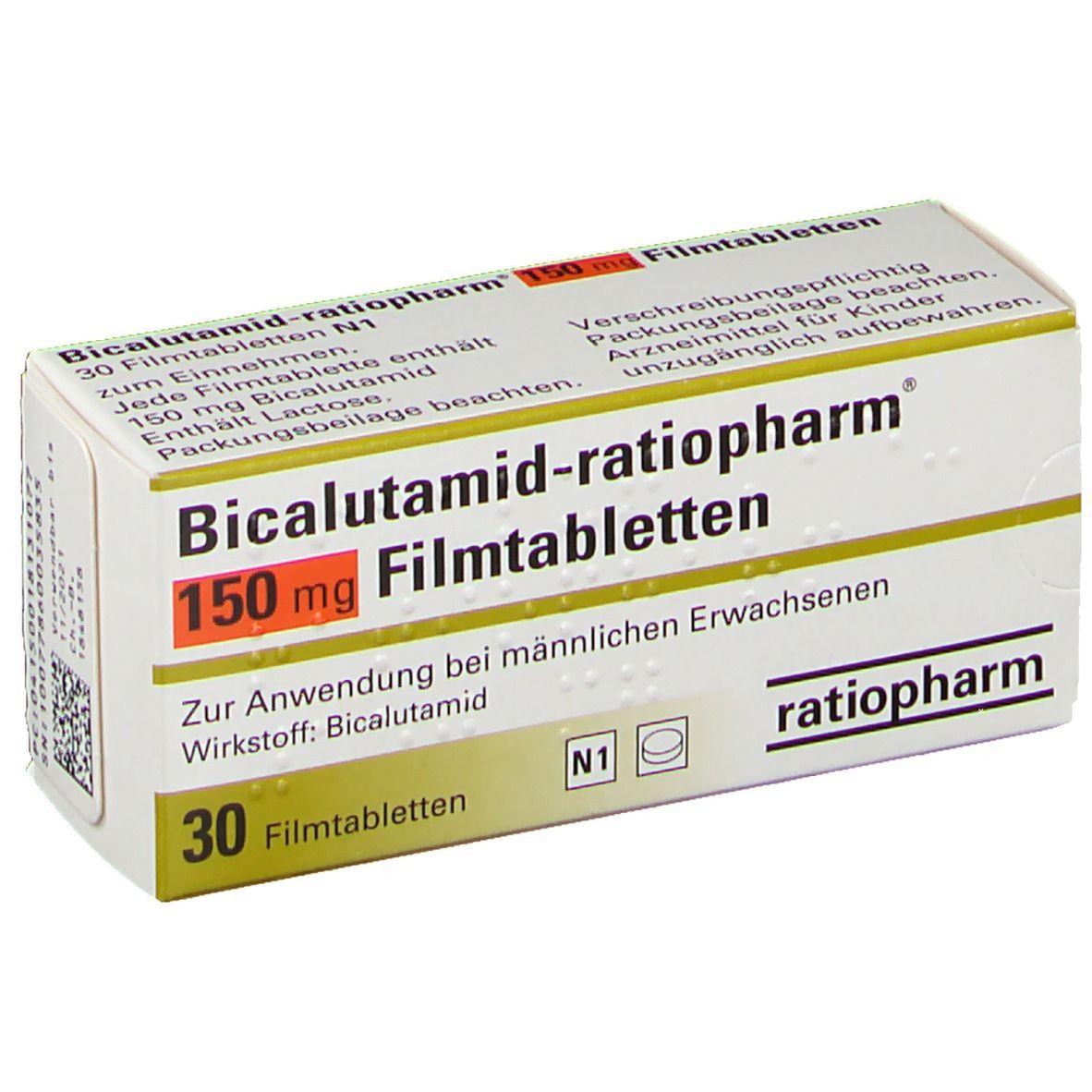Bicalutamid-ratiopharm® 150 mg 30 St - shop-apotheke.com