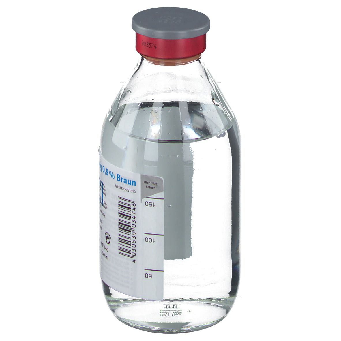 Isotone Kochsalz-Lösung 0,9 % Braun Glasflasche 250 ml - Shop Apotheke