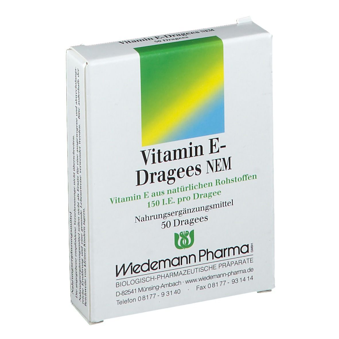 Vitamin E-Dragees NEM 50 St - Shop Apotheke