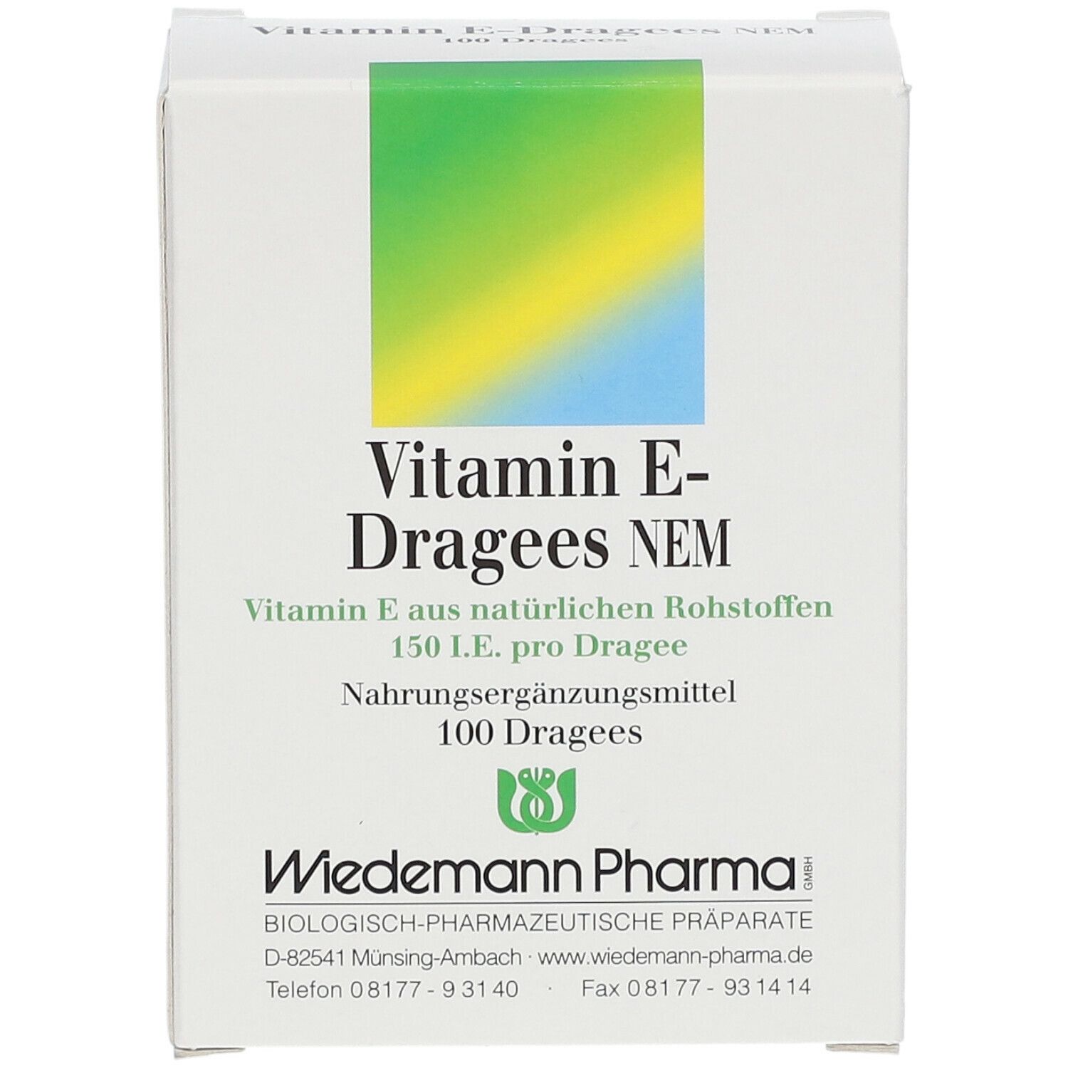 Vitamin E-Dragees NEM 100 St - Shop Apotheke