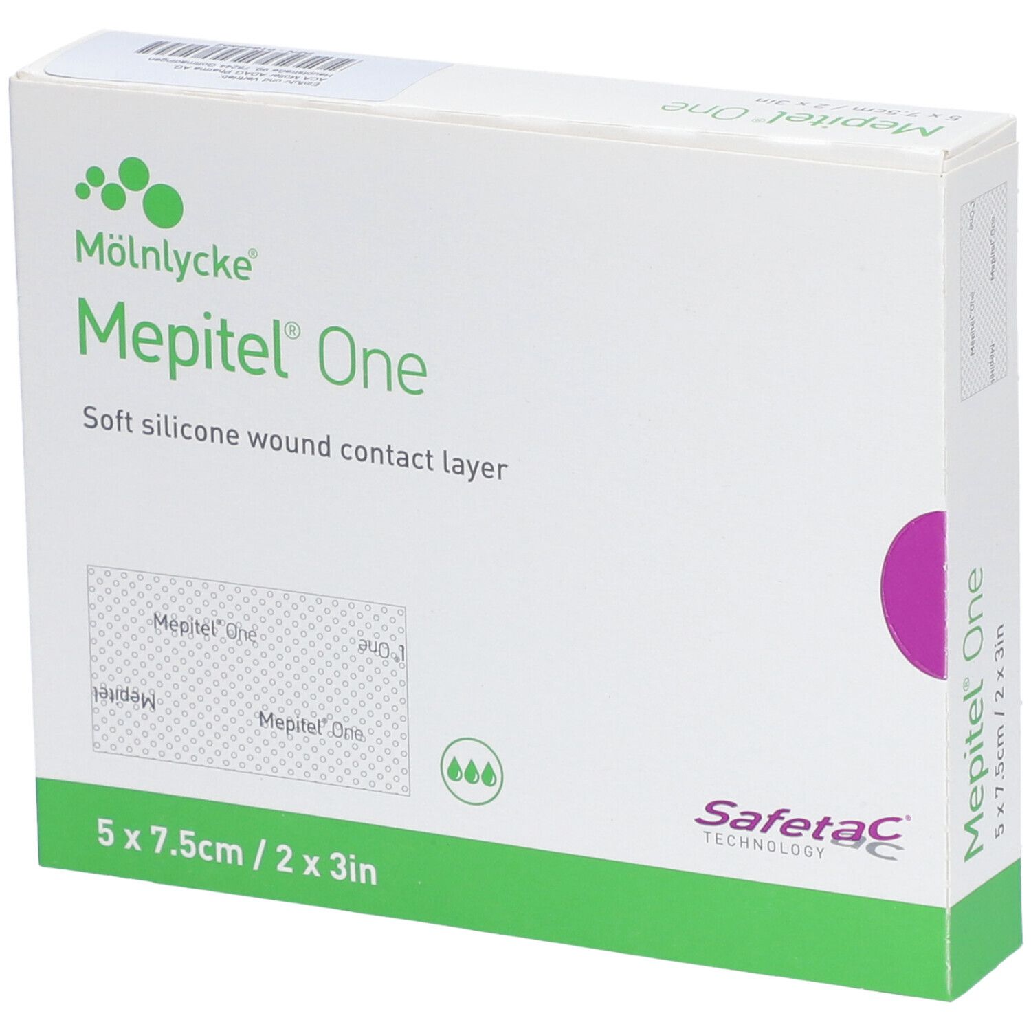 Mepitel® One Silikon Netzverband 7,5 x 5 cm 10 St - Shop Apotheke