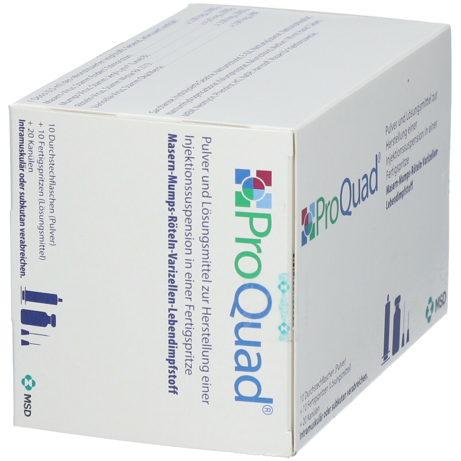 ProQuad® 10x0,5 ml mit dem E-Rezept kaufen - Shop Apotheke