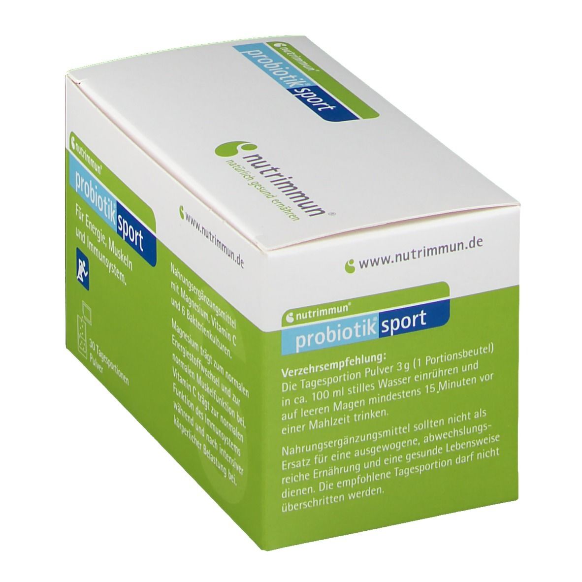 nutrimmun® probiotik sport Pulver 30x3 g - Shop Apotheke