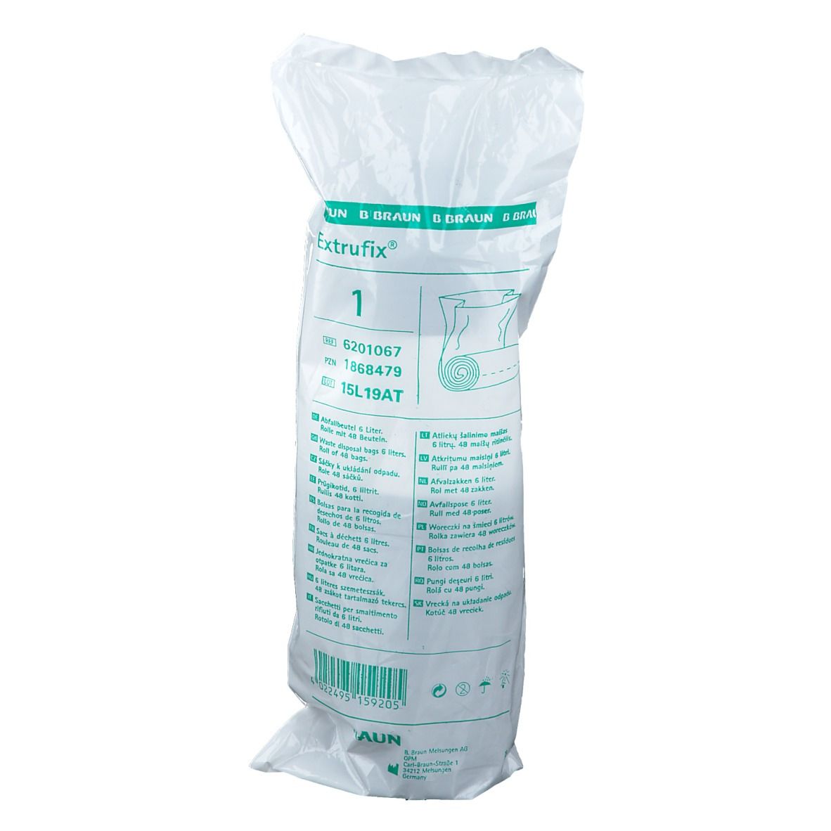 Extrufix® Abfallbeutel 6 l 48 St - Shop Apotheke