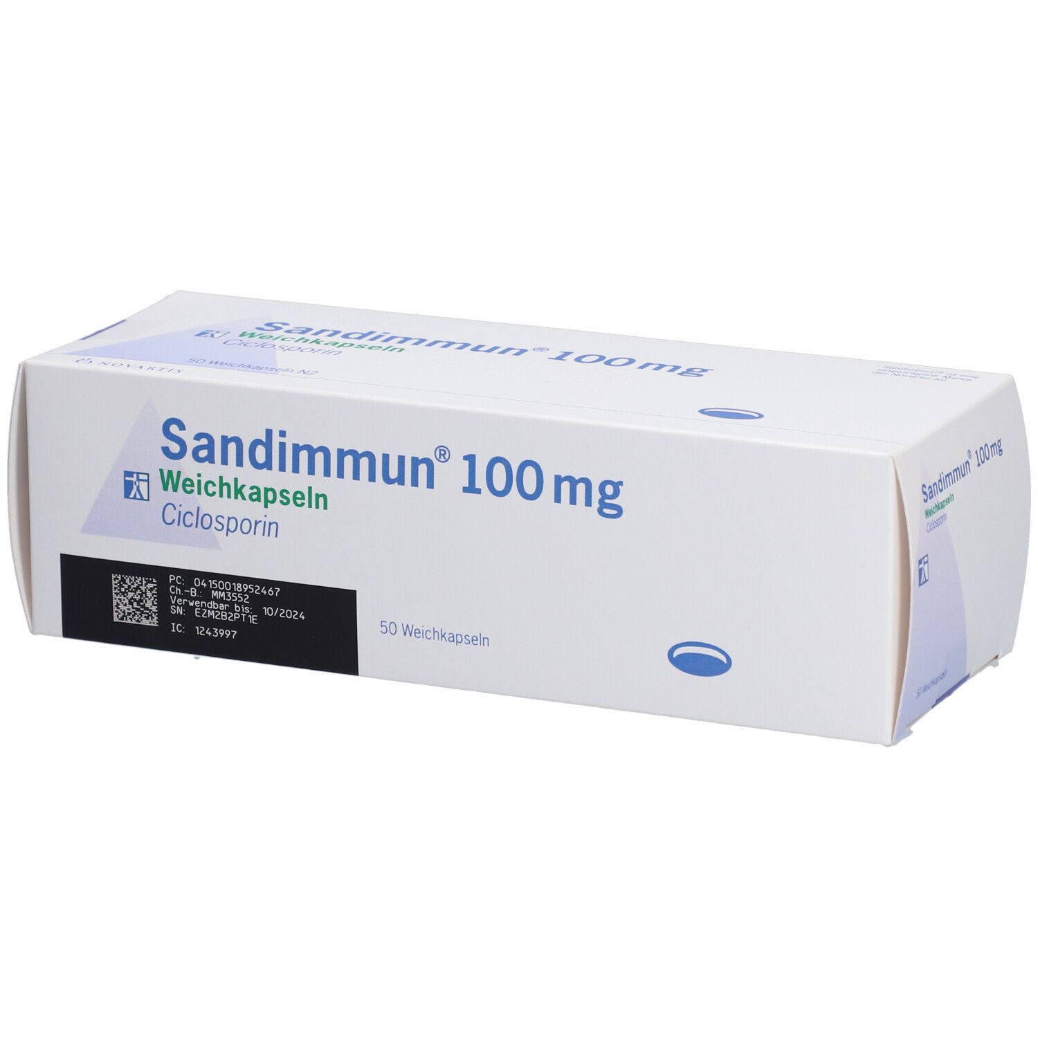 Sandimmun 100 mg 50 St mit dem E-Rezept kaufen - Shop Apotheke