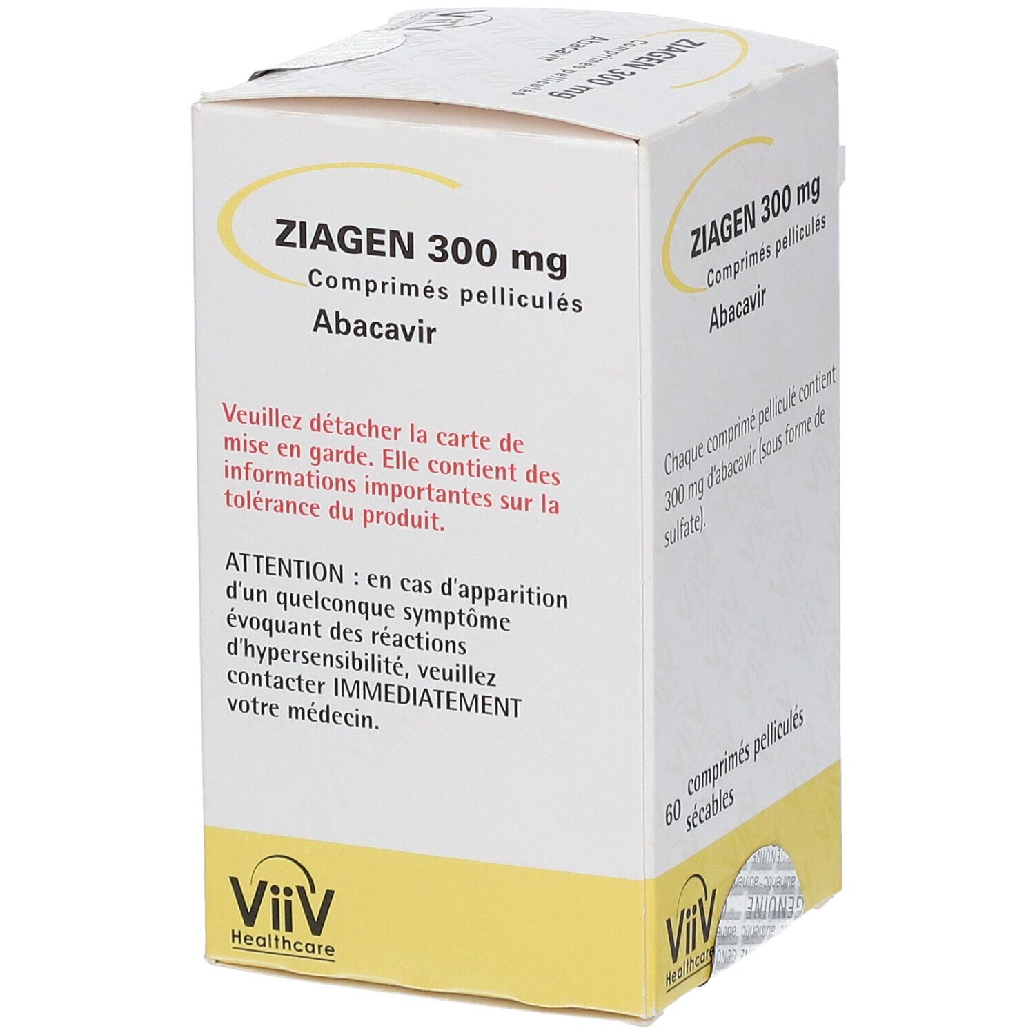 ZIAGEN 300 mg Filmtabletten 60 St mit dem E-Rezept kaufen - Shop Apotheke