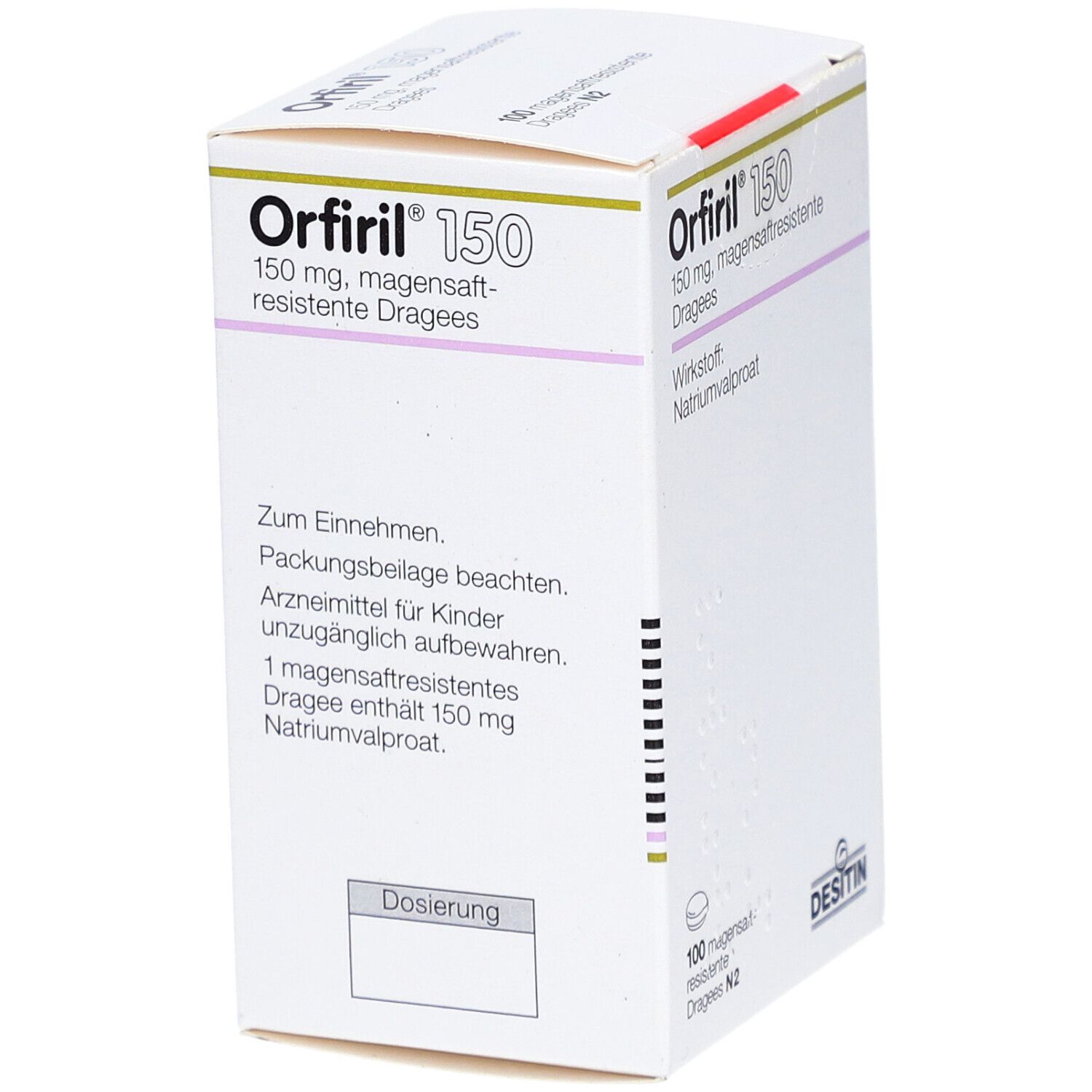 Orfiril® 150 100 St mit dem E-Rezept kaufen - Shop Apotheke