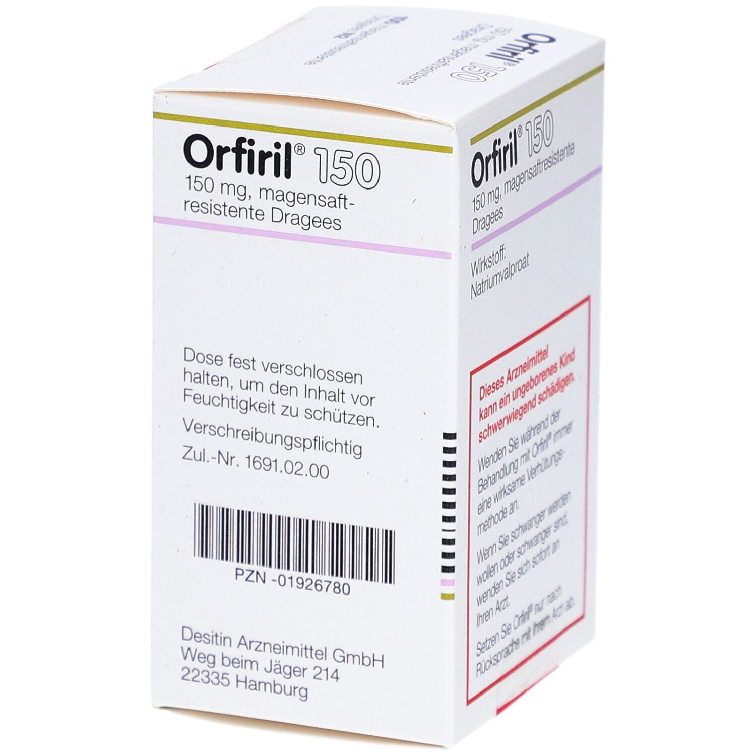 Orfiril® 150 100 St mit dem E-Rezept kaufen - Shop Apotheke