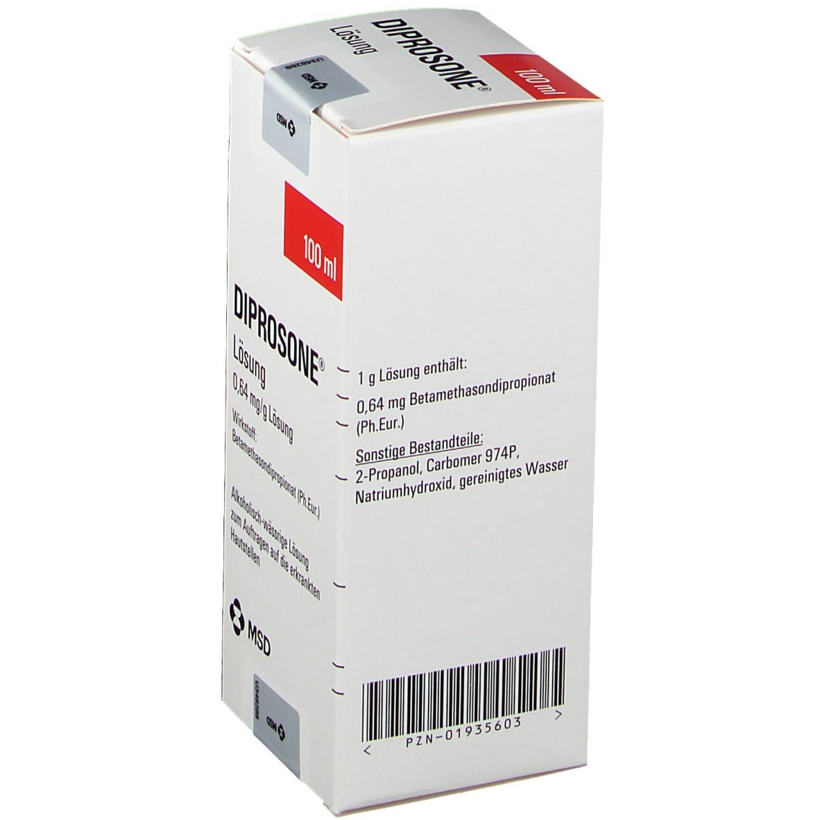 DIPROSONE® 0,64 mg/g 100 ml mit dem E-Rezept kaufen - Shop Apotheke