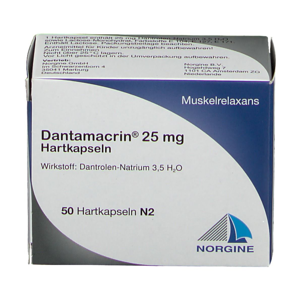 Dantamacrin® 25 mg 50 St mit dem E-Rezept kaufen - Shop Apotheke