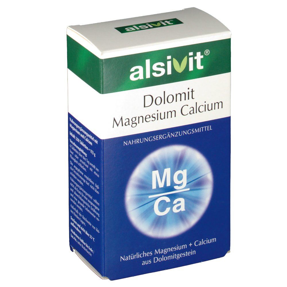 alsivit® Dolomit Magnesium Calcium 210 St - Shop Apotheke