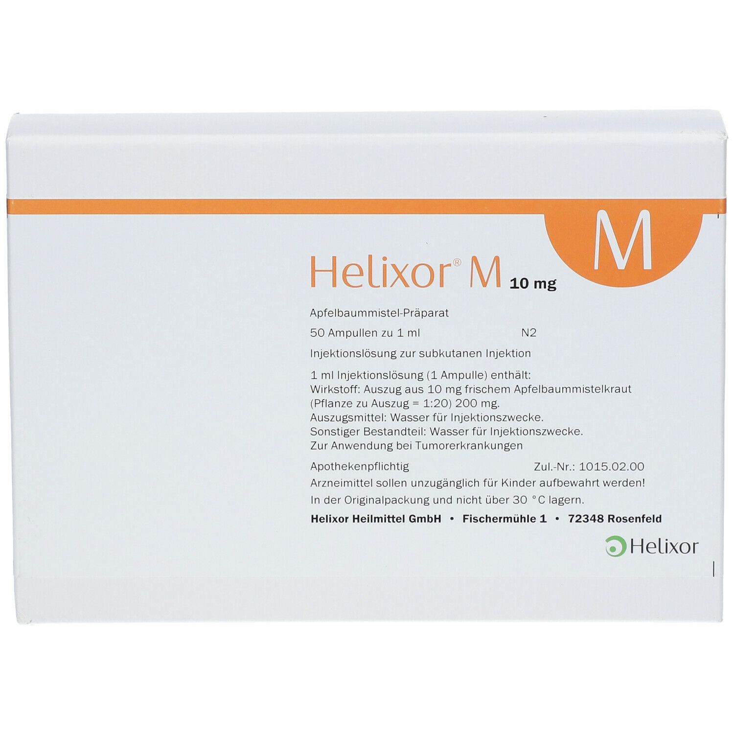 Helixor® M 10 mg 50 St - shop-apotheke.com