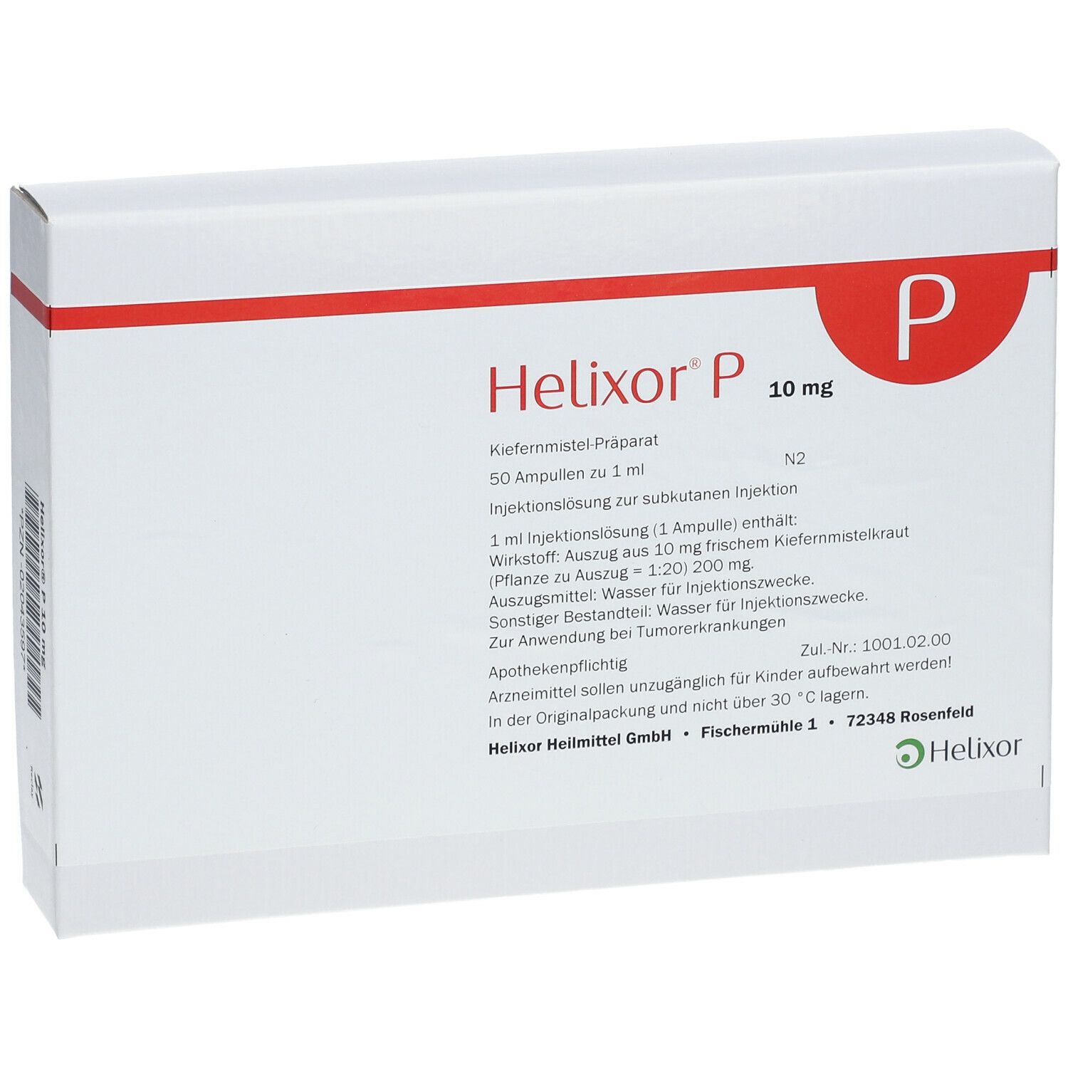 Helixor® P 10 mg 50 St - shop-apotheke.com