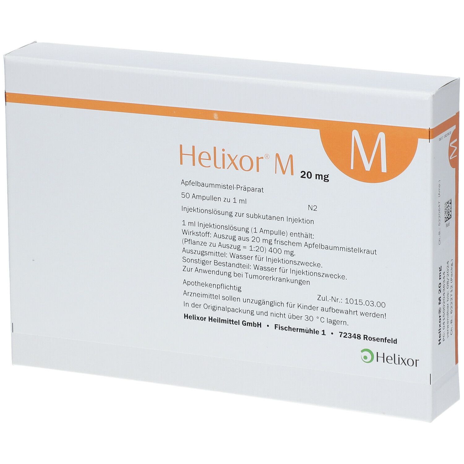 Helixor® M 20 mg 50 St - shop-apotheke.com
