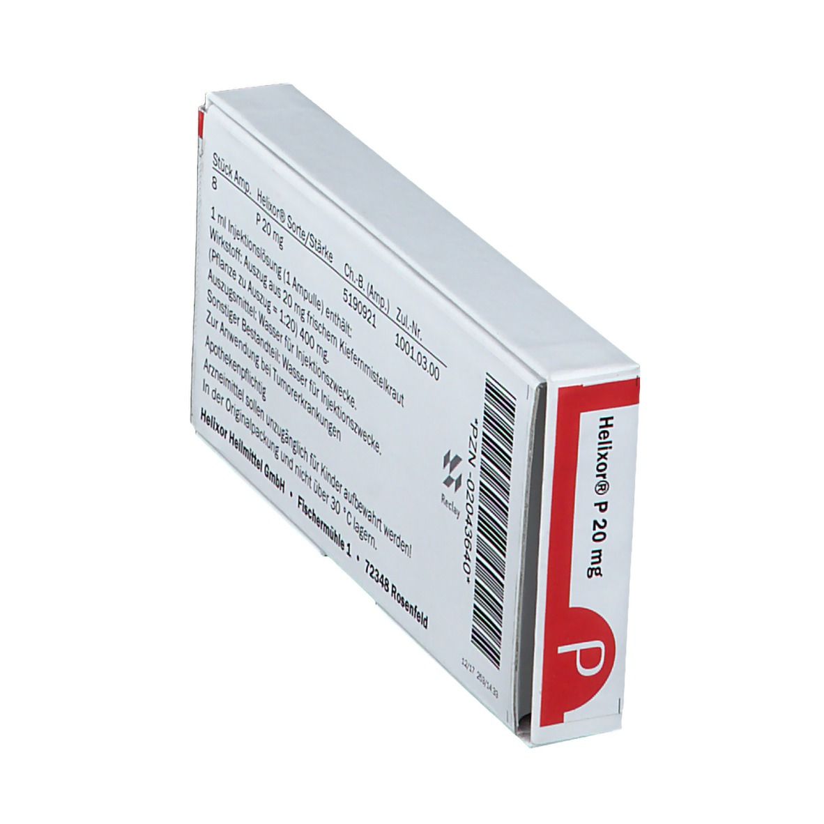 Helixor® P 20 mg 8 St - shop-apotheke.com