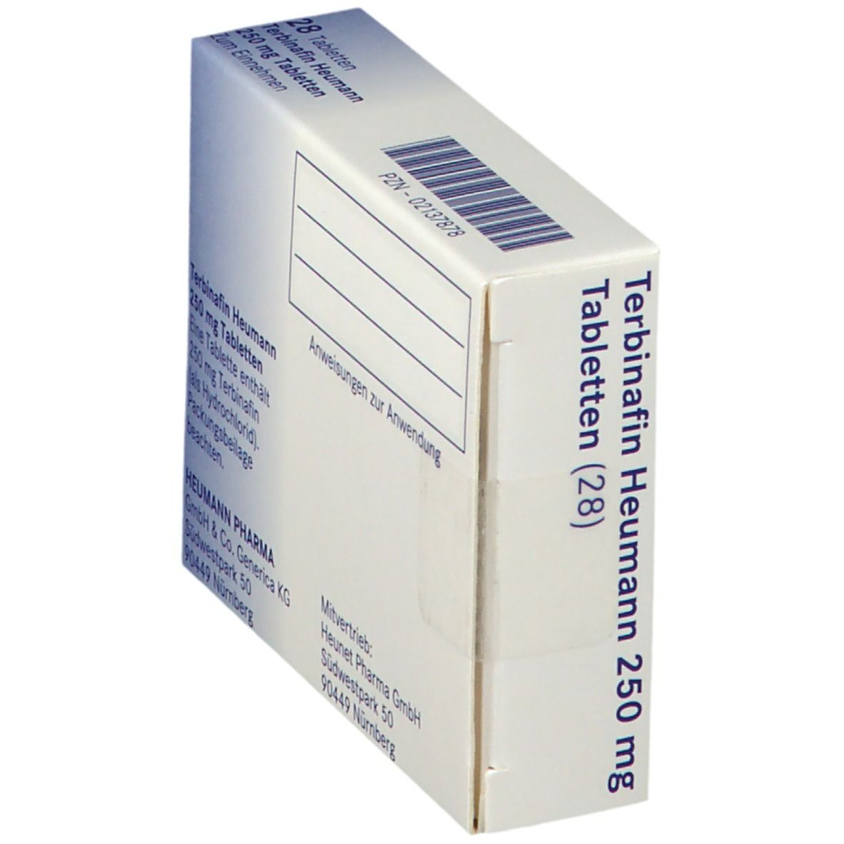 Terbinafin Heumann 250 mg 28 St mit dem E-Rezept kaufen - Shop Apotheke