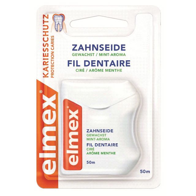 elmex® Zahnseide gewachst 50 m - shop-apotheke.at
