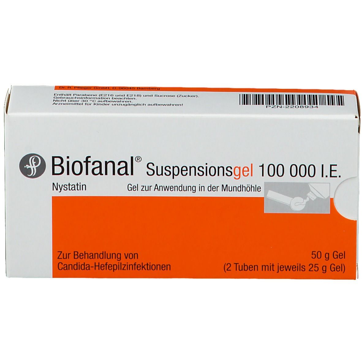 Biofanal® Suspensionsgel Tube 50 g - Shop Apotheke