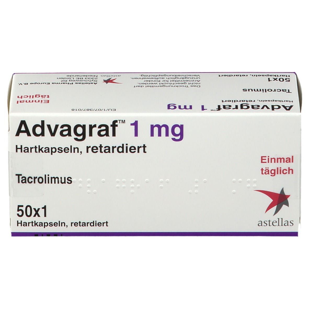Advagraf® 1 mg 50 St mit dem E-Rezept kaufen - Shop Apotheke