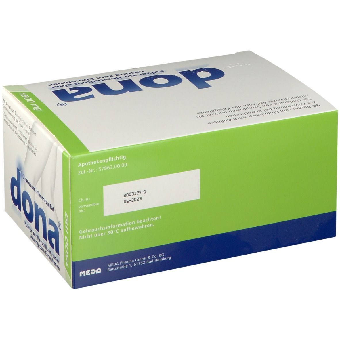 Dona® 1500 mg 90 St - Shop Apotheke
