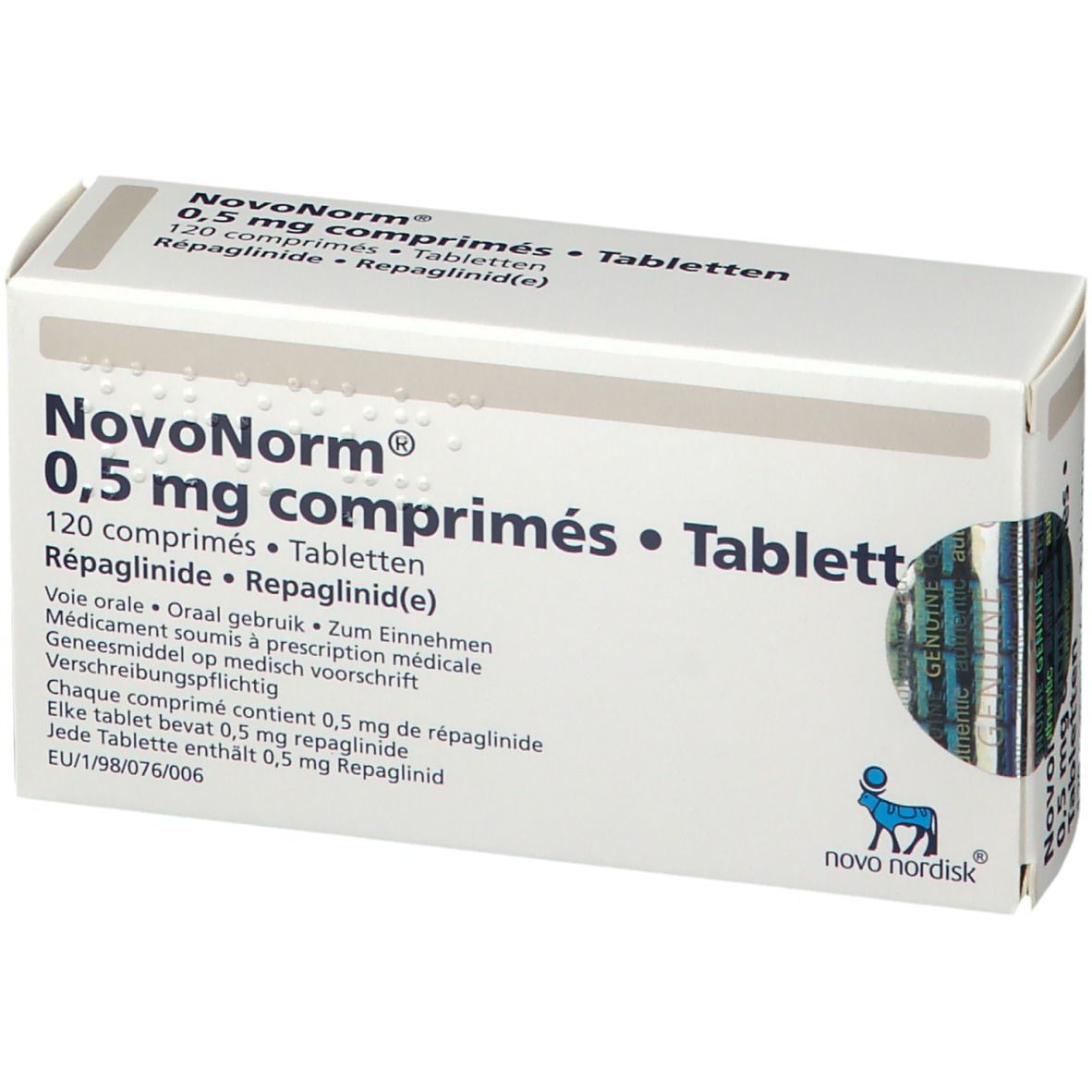 Novonorm 0,5 mg 120 St mit dem E-Rezept kaufen - Shop Apotheke