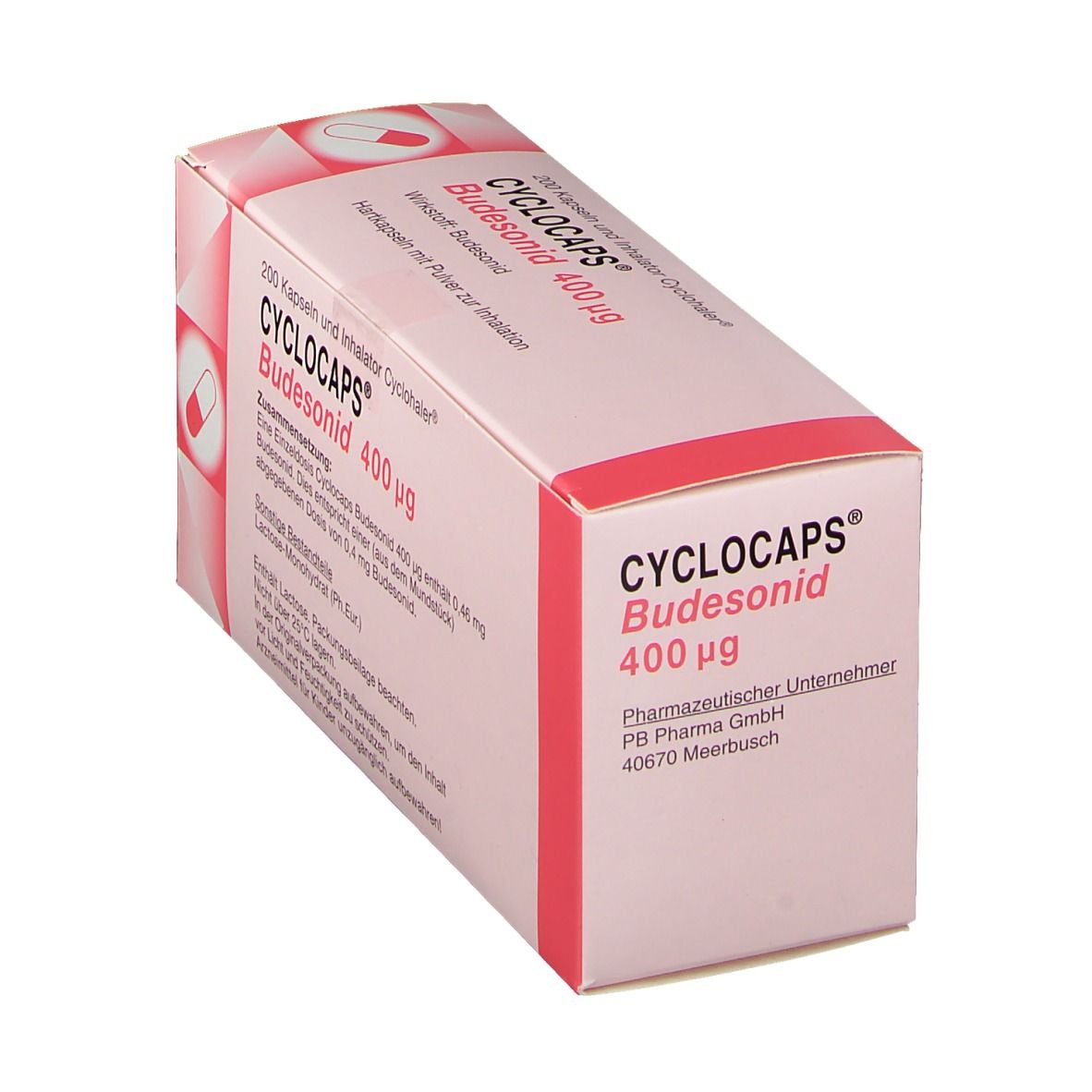 Cyclocaps Budesonid 400ug Inh.Kaps.+Cycloh. 200 St - shop-apotheke.com