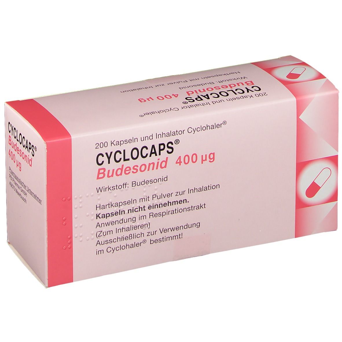 Cyclocaps Budesonid 400ug Inh.Kaps.+Cycloh. 200 St - shop-apotheke.com