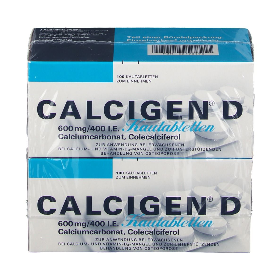Calcigen® D Kautabletten 200 St - Shop Apotheke