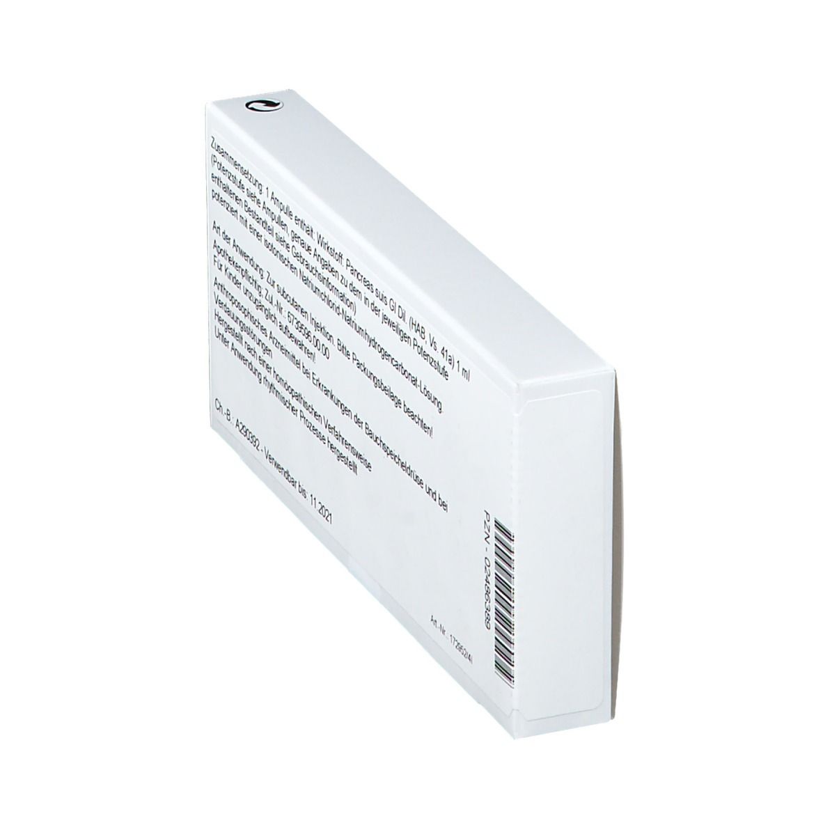 WALA® Pancreas Gl Serienpackung 1 Ampullen 10x1 ml - Shop Apotheke