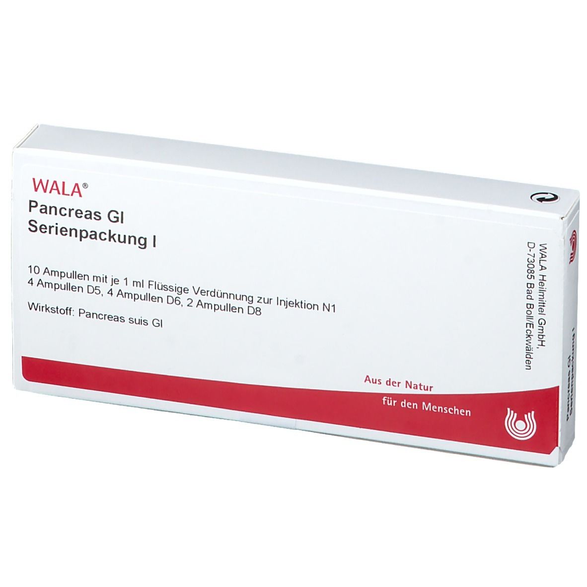 WALA® Pancreas Gl Serienpackung 1 Ampullen 10x1 ml - Shop Apotheke