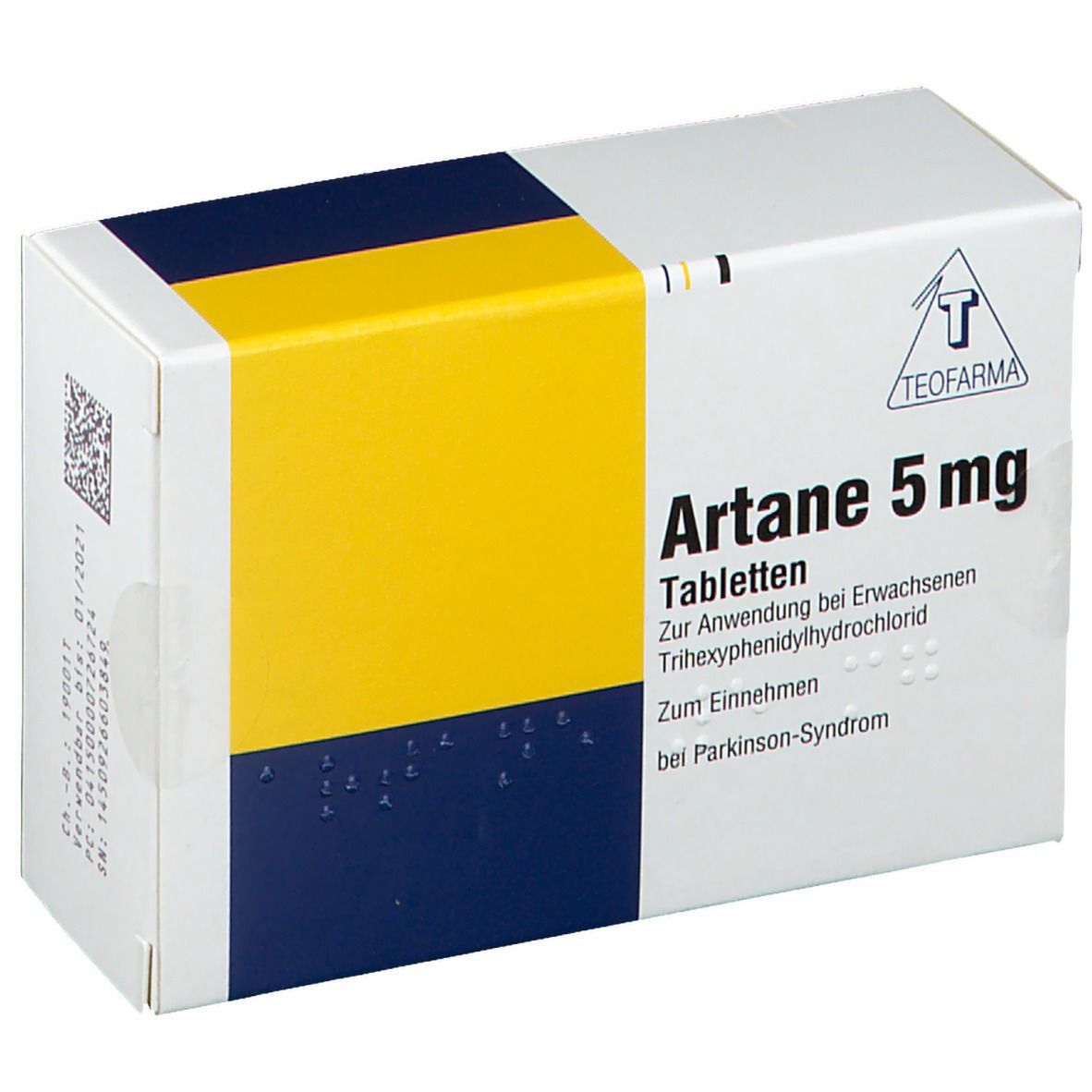 Artane® 5 mg 50 St - shop-apotheke.com