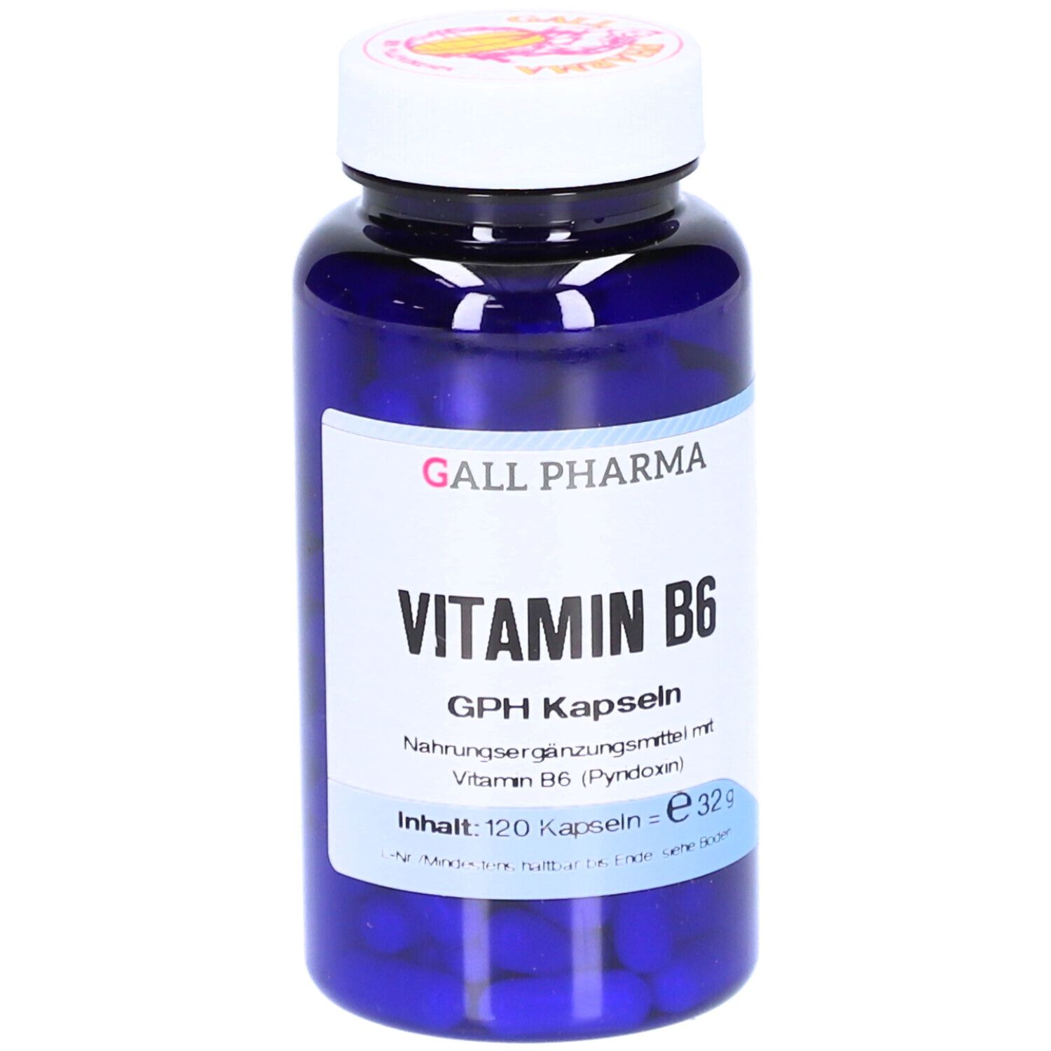 Vitamin B6 GPH Kapseln 120 St - Shop Apotheke