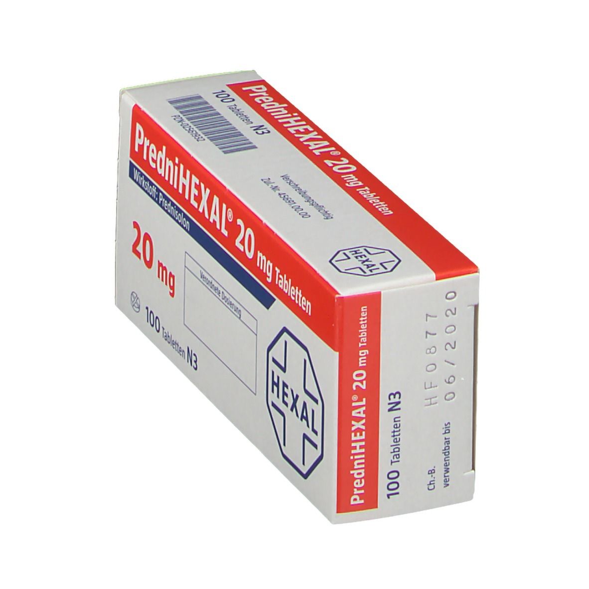 PredniHEXAL® 20 mg 100 St mit dem E-Rezept kaufen - Shop Apotheke