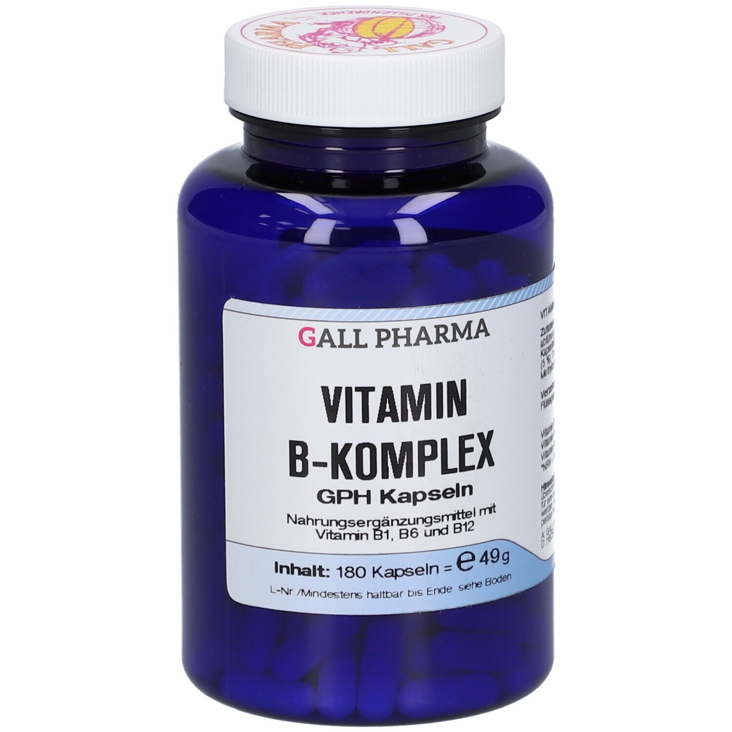 GALL PHARMA Vitamin B-Komplex GPH Kapseln 180 St - shop-apotheke.com