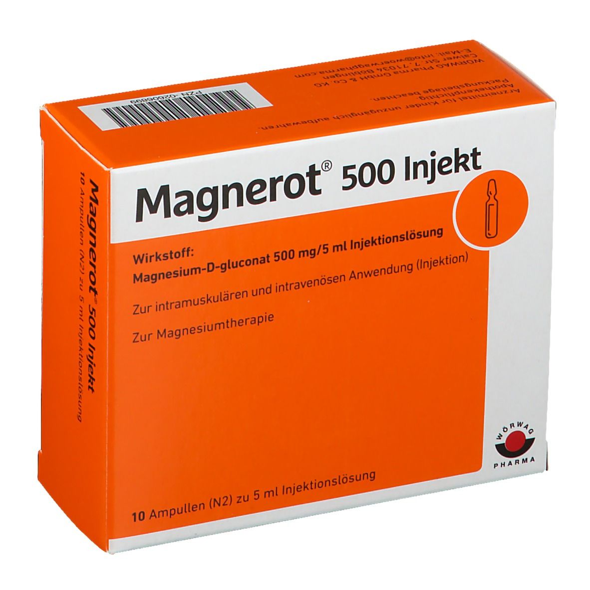 Magnerot® 500 Injekt 10x5 ml - shop-apotheke.com