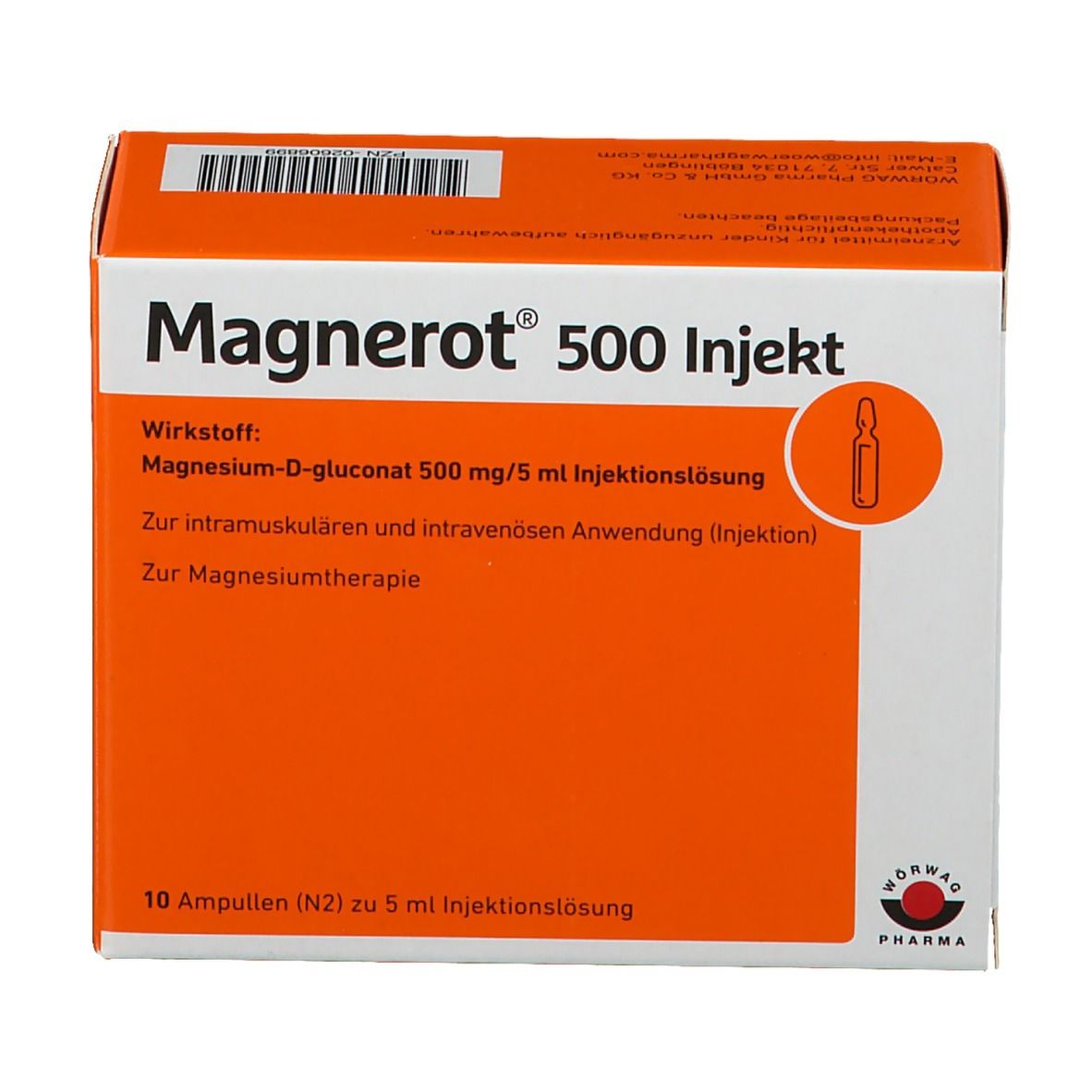 Magnerot® 500 Injekt 10x5 ml - shop-apotheke.com