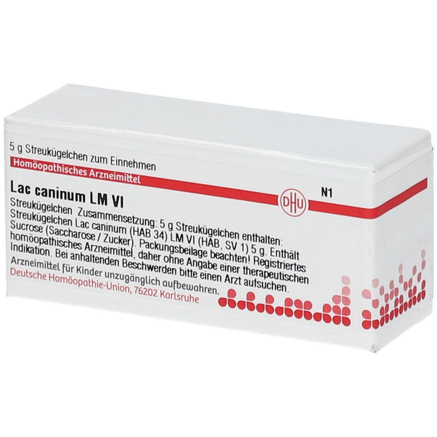 DHU Lac Caninum LM VI 5 g - Shop Apotheke