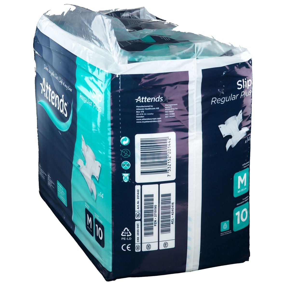 Attends® Slips Regular plus 10 M 14 St - shop-apotheke.com