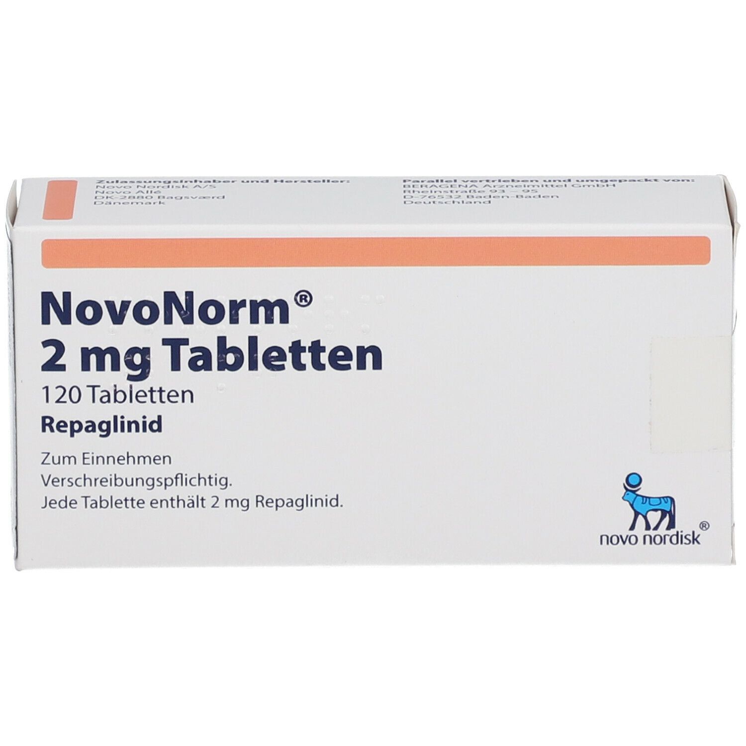 Novonorm 2 mg 120 St mit dem E-Rezept kaufen - Shop Apotheke