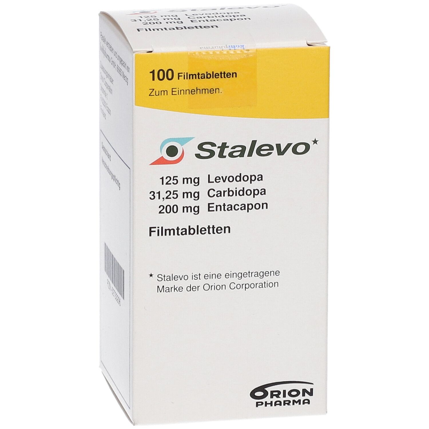 STALEVO 125 mg/31,25 mg/200 mg 100 St mit dem E-Rezept kaufen - Shop ...