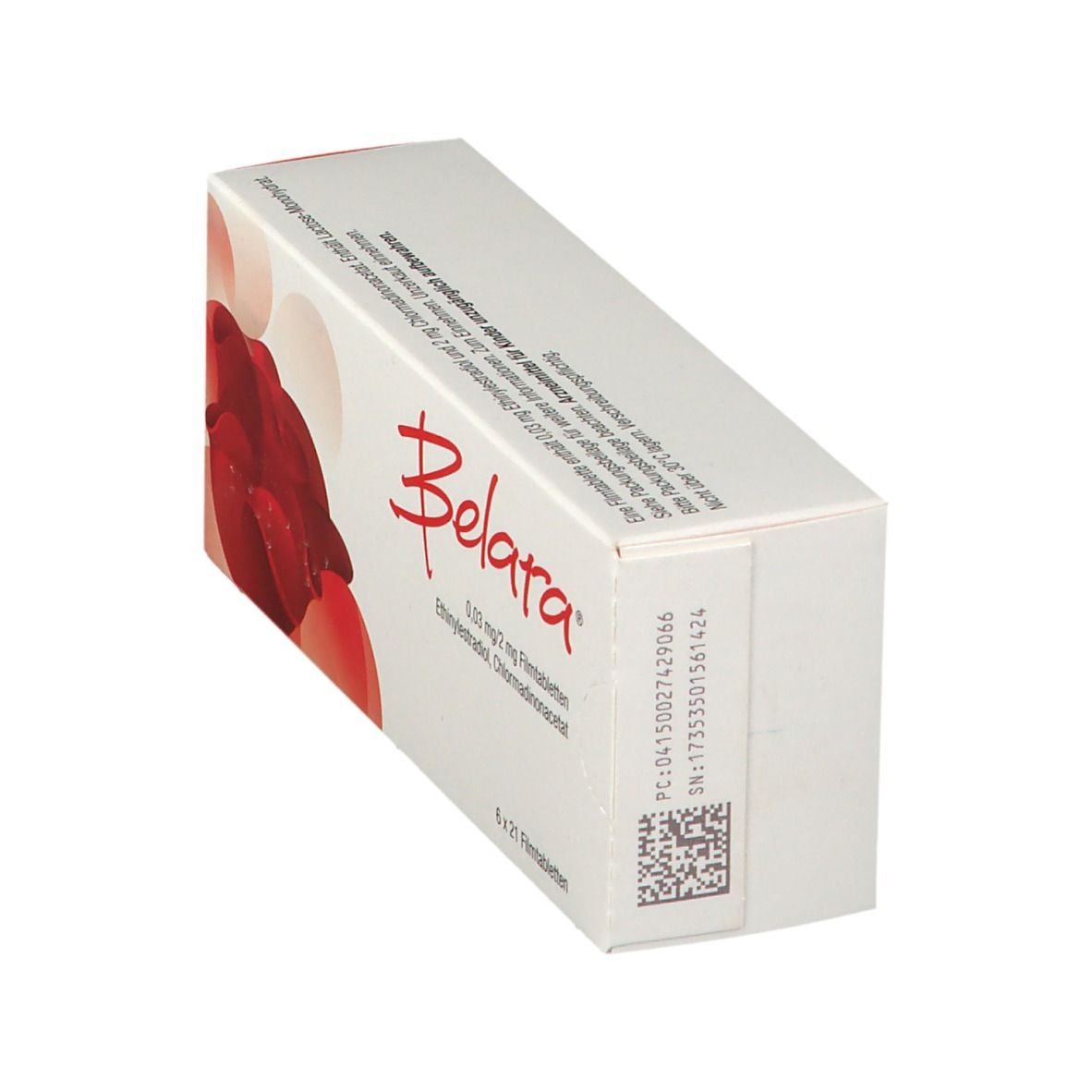 Belara® 0,03 mg/2 mg 6x21 St mit dem E-Rezept kaufen - Shop Apotheke