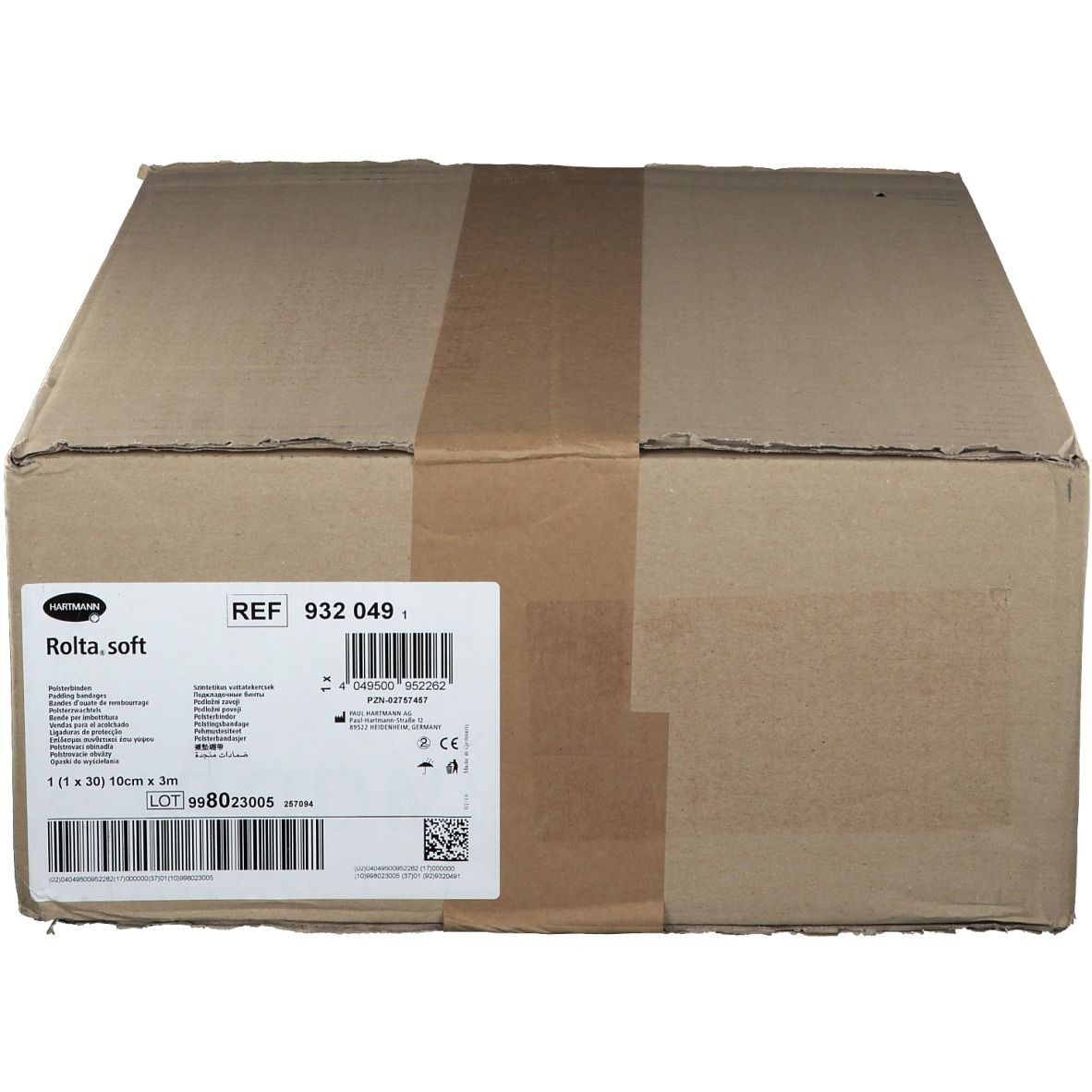 Rolta® soft Synthetik-Wattebinden 3 m x 10 cm 30 St - shop-apotheke.com