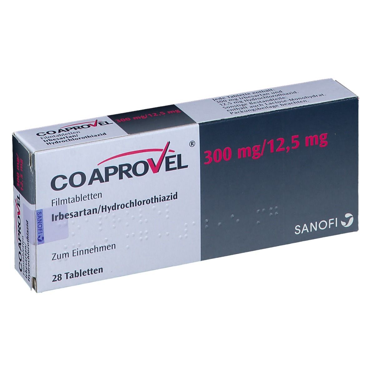 COAPROVEL® 300 mg/12,5 mg 28 St mit dem E-Rezept kaufen - Shop Apotheke