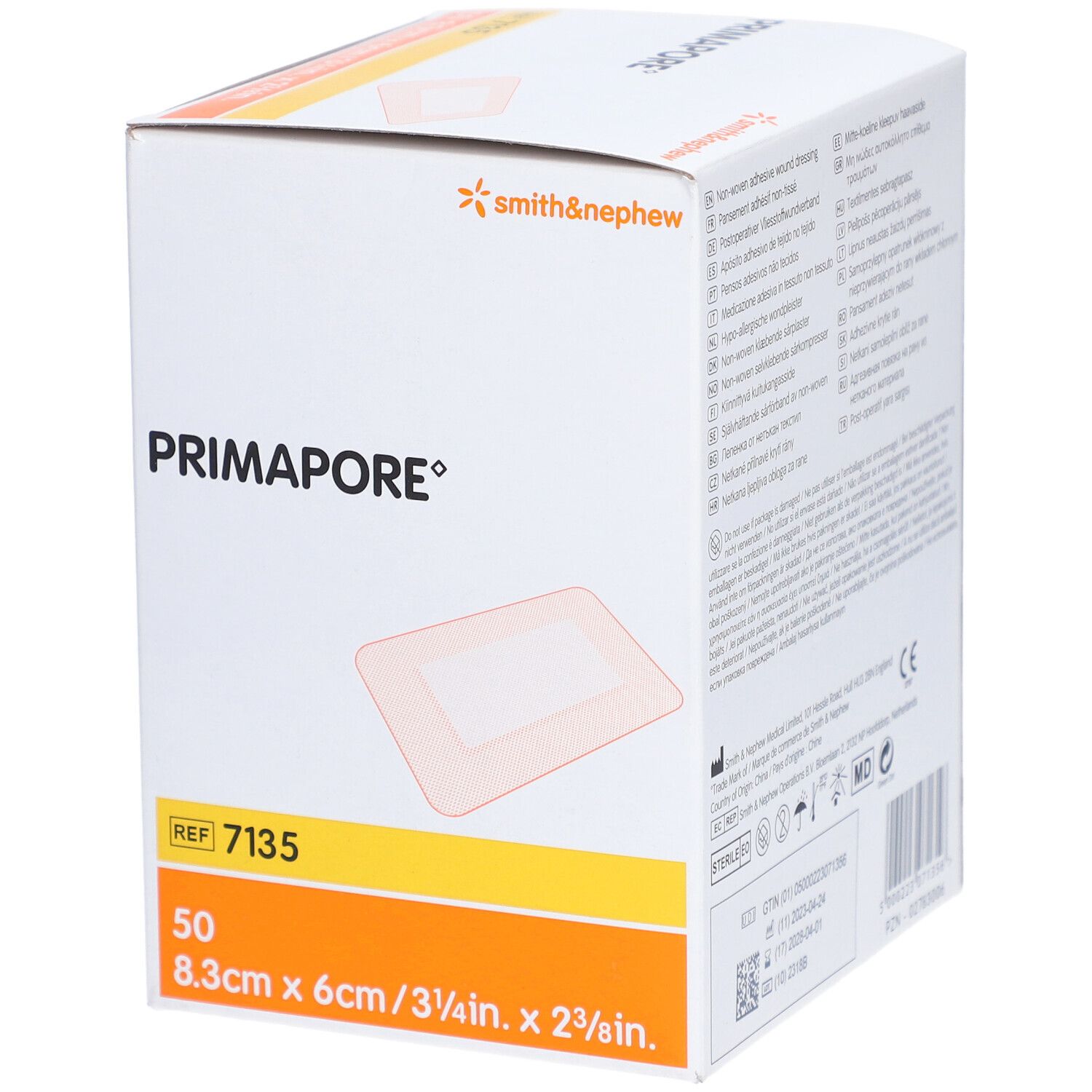 PRIMAPORE® steril 8,3 x 6 cm 50 St - Shop Apotheke