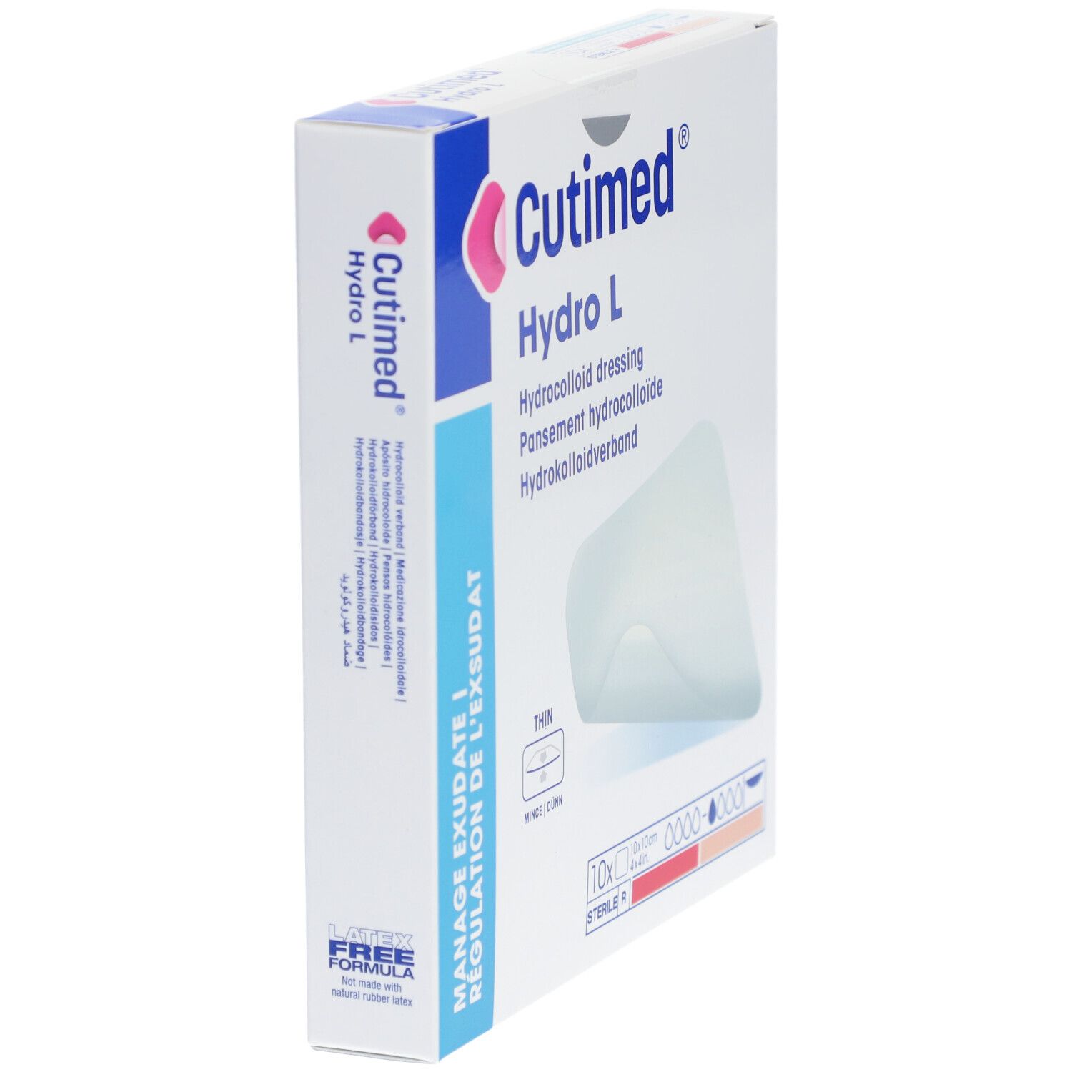 Cutimed® Hydro L 10 cm x 10 cm 10 St - Shop Apotheke
