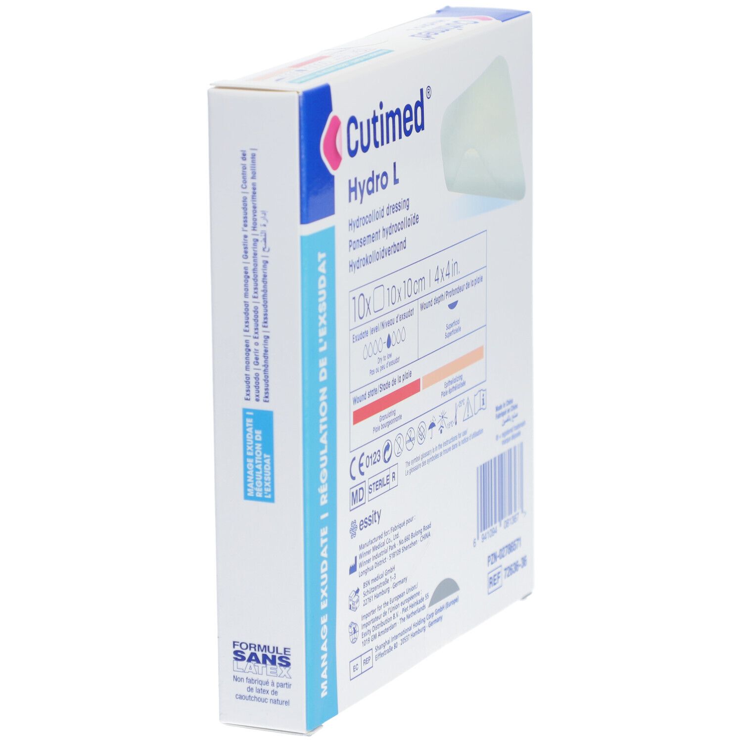 Cutimed® Hydro L 10 cm x 10 cm 10 St - Shop Apotheke